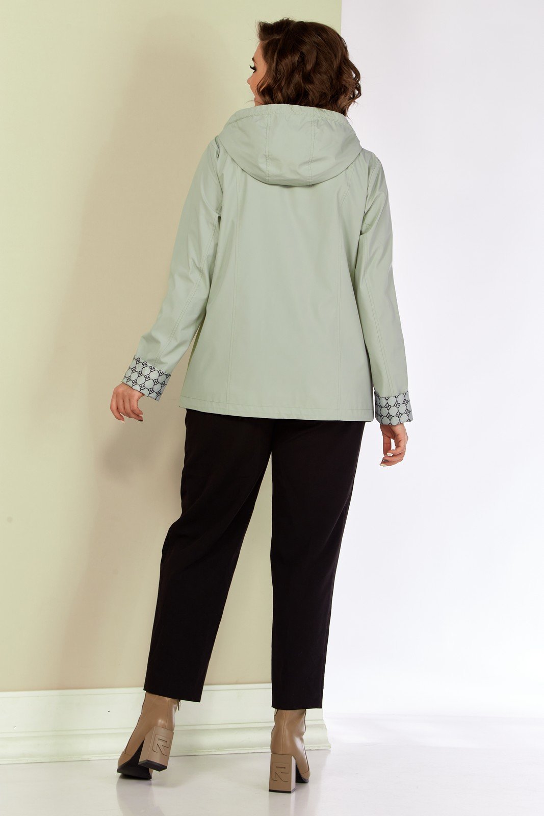 Куртка 2147 фисташка Shetti купить в интернет магазине Велесмода